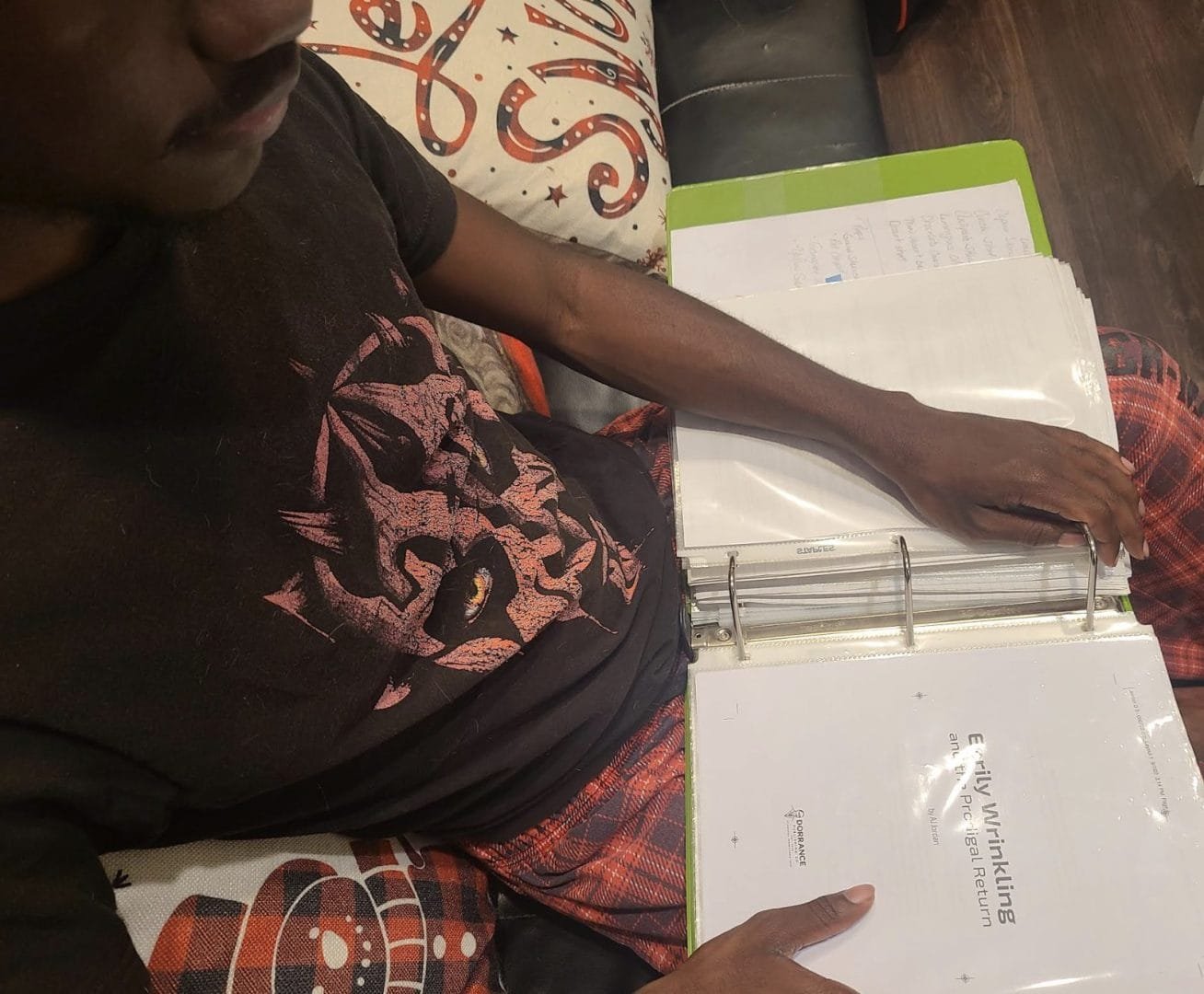 Q&A with Brothers AJ & Tony Jordan on the Eerily Wrinkling debut.